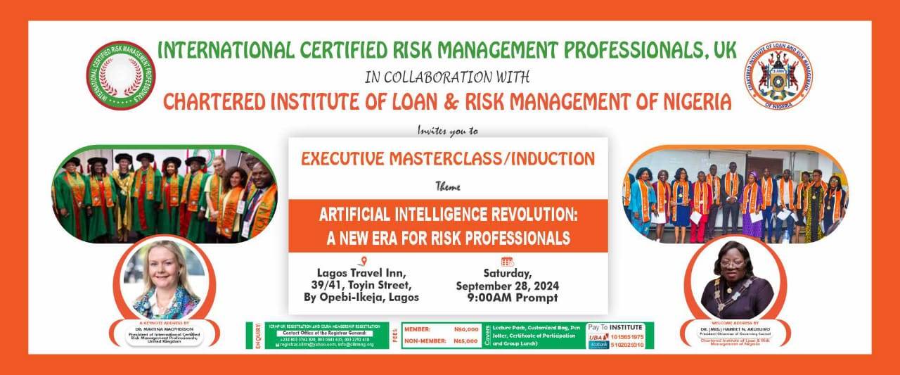 Chartered Institute of Loan & Risk Management of Nigeria. – Chartered ...